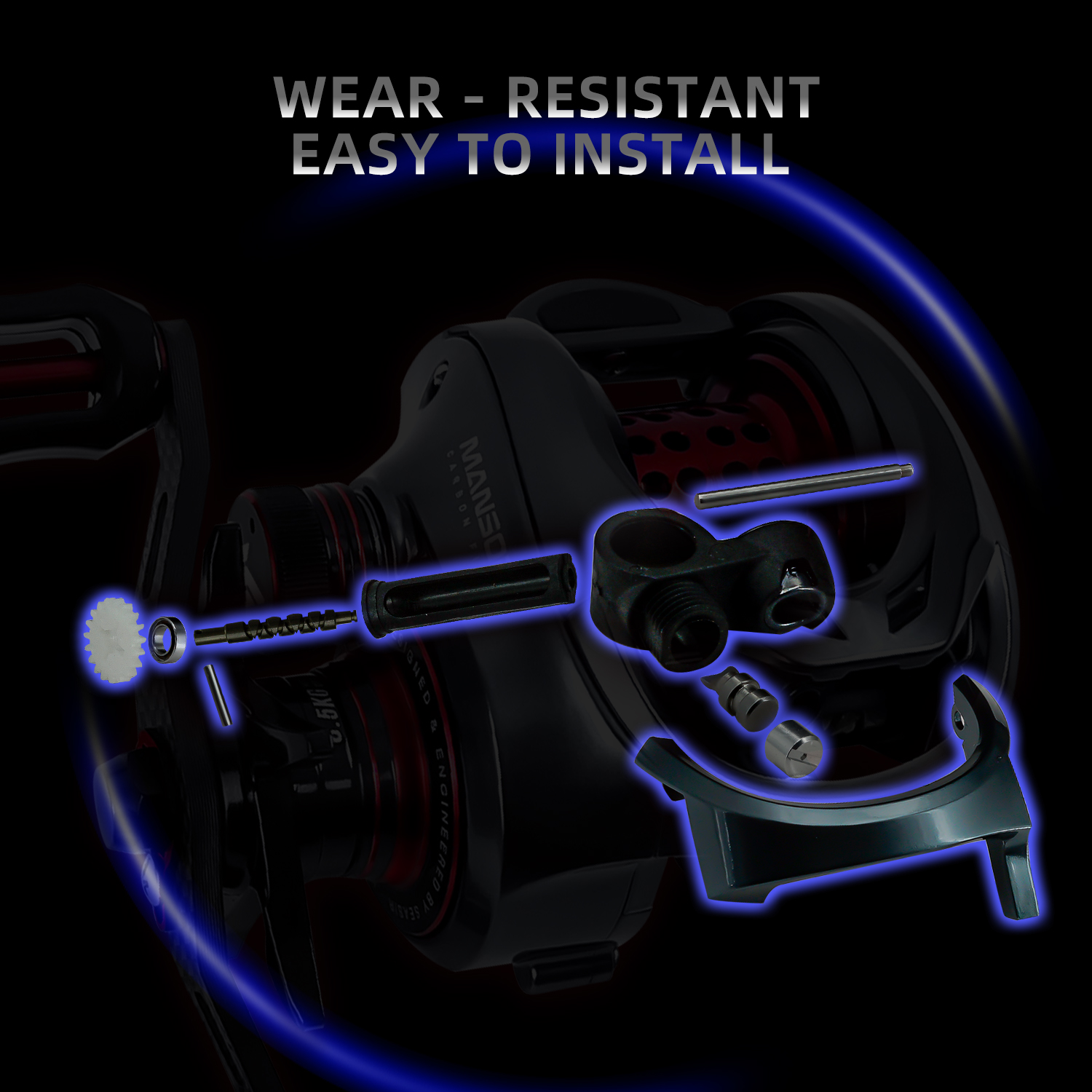 SEASIR baitcasting reel original parts only for cast x cast x2 mansory ...