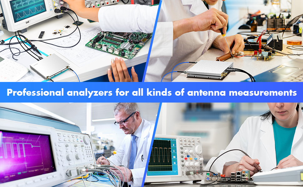Seesii LibreVNA 2.0 100kHz-6GHz Vector Network NanoVNA Antenna Analyzer ...