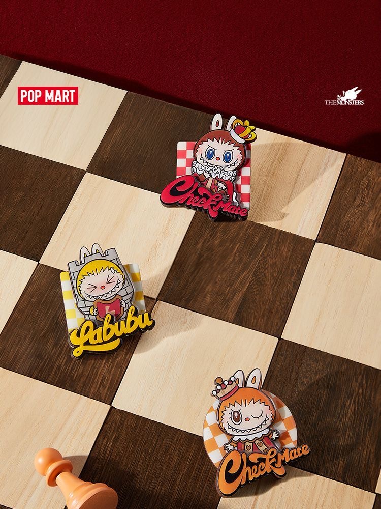 POPMART THE MONSTERS Chess Adventure Series Blind Box Refrigerator ...