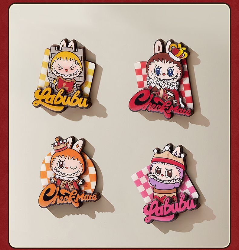 POPMART THE MONSTERS Chess Adventure Series Blind Box Refrigerator ...