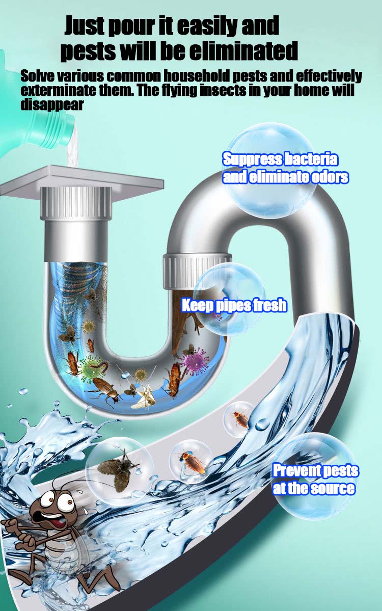 [Long-lasting and effective]Sewer toilet drains pesticides household ...