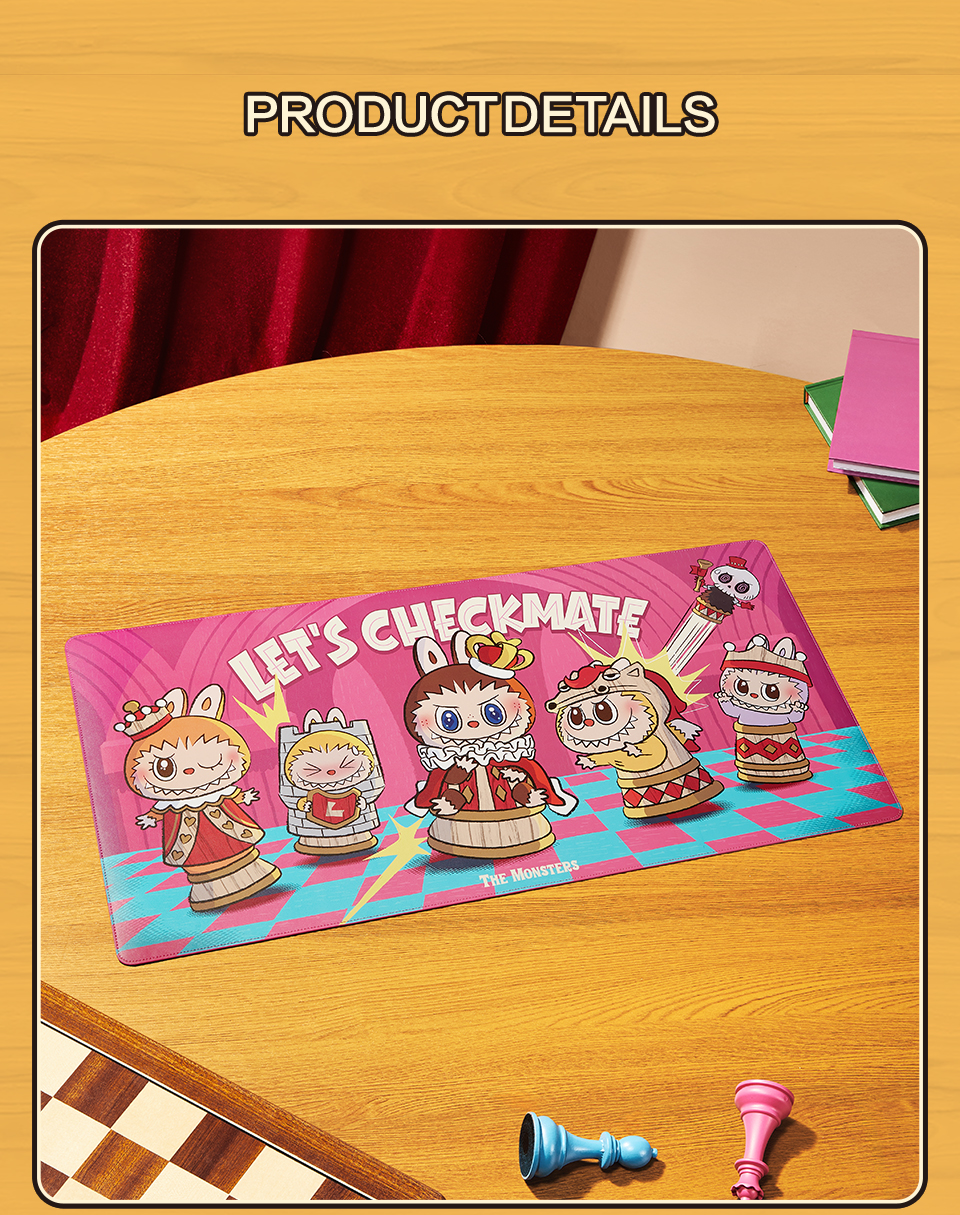 POP MART THE MONSTERS Let's Checkmate Series-Computer Desk Mat | Shopee ...