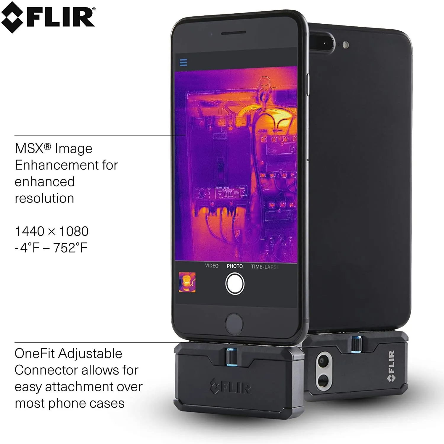 FLIR ONE PRO LT Thermal Imager Infrared Camera PCB Fault Temperature ...