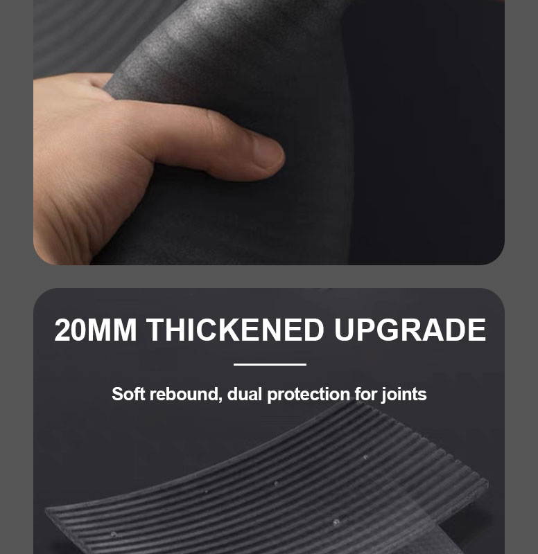 Tikar Yoga NBR/TPE 10/15/20MM Ketumpatan Tinggi Lembut Tikar yoga LEBIH TEBAL Tikar senaman anti ...