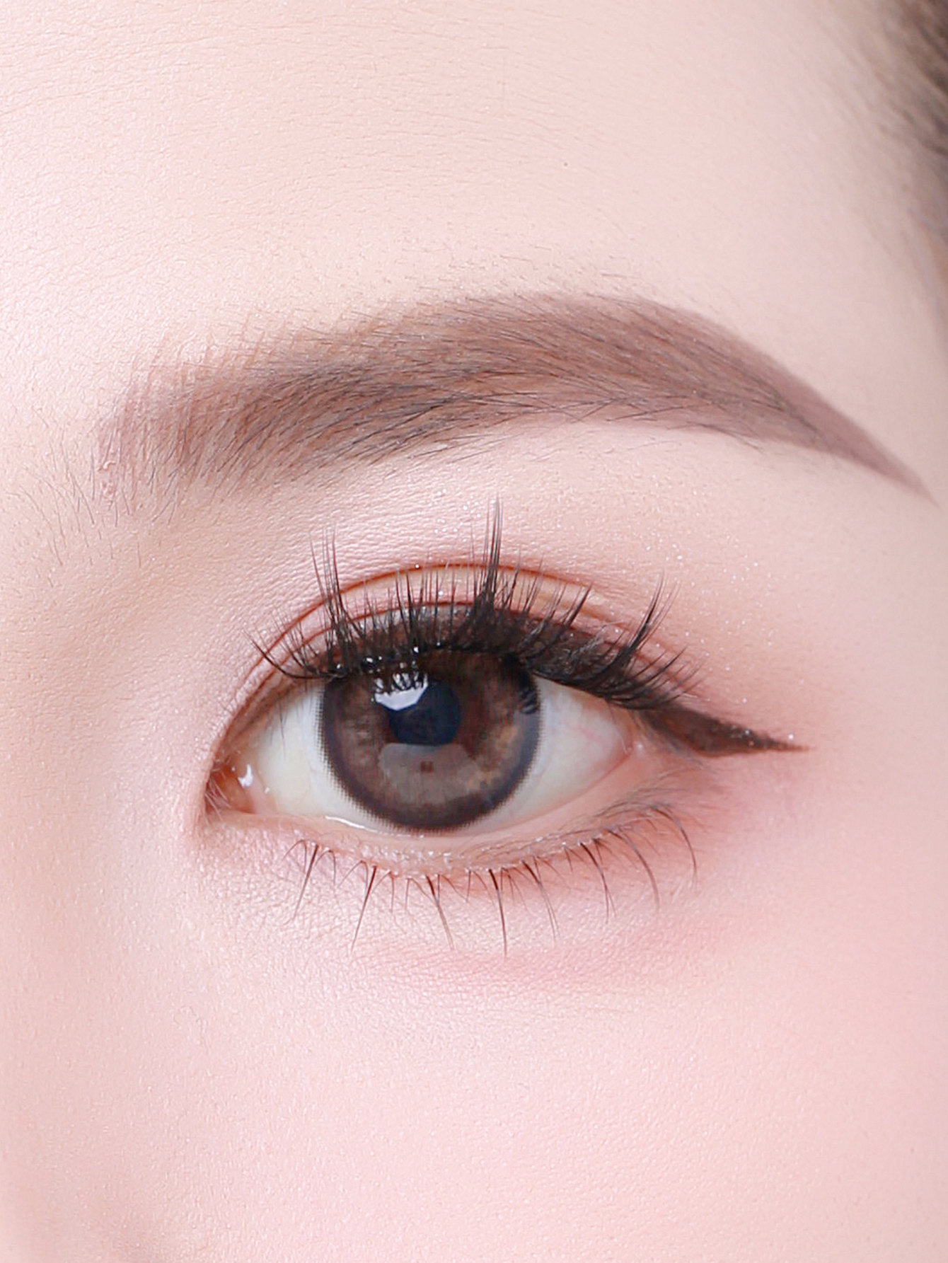 BQI False Eyelashes Single Cluster Glue-Free With Tweezers To Simulate ...