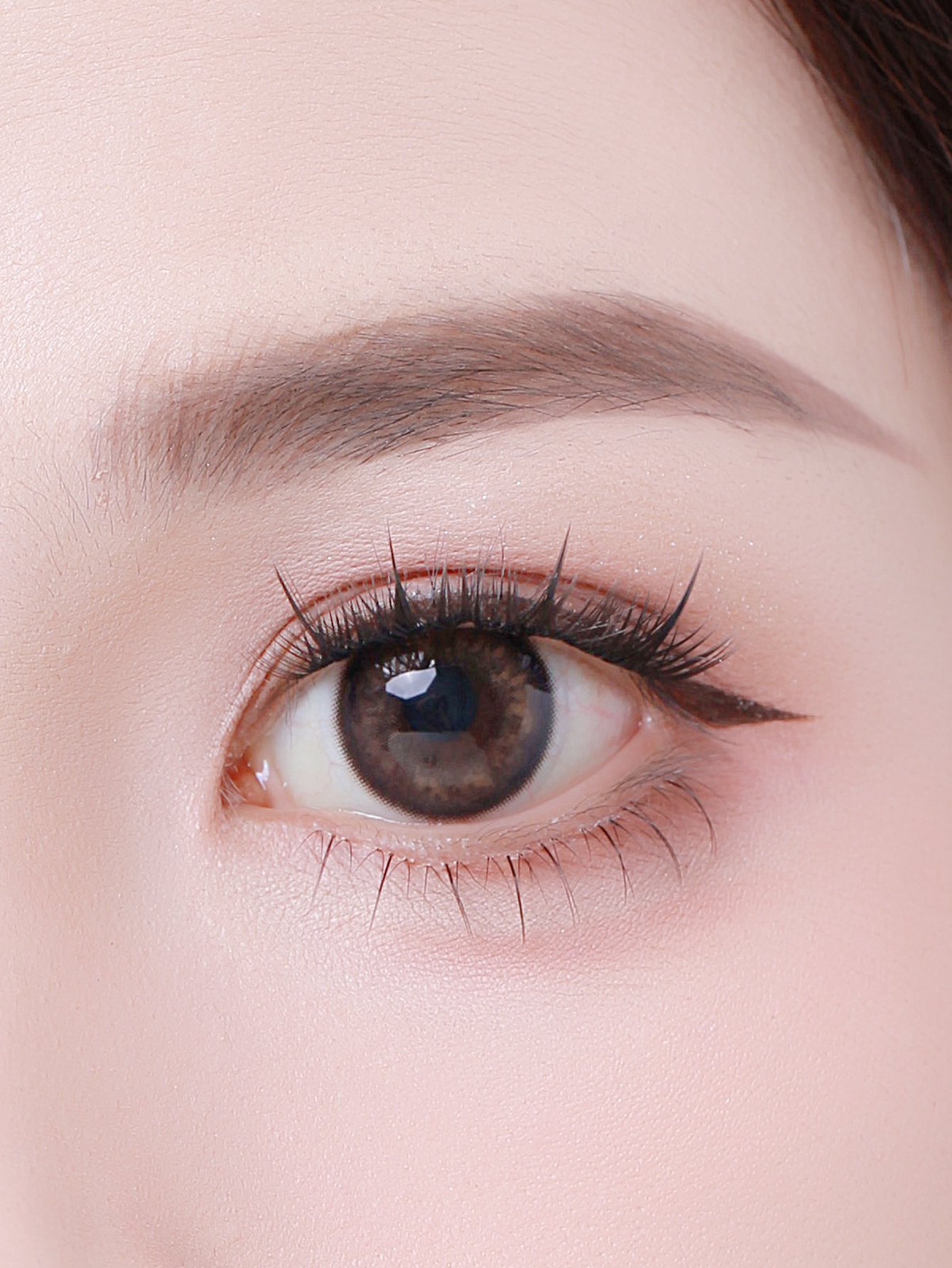 BQI False Eyelashes Single Cluster Glue-Free With Tweezers To Simulate ...