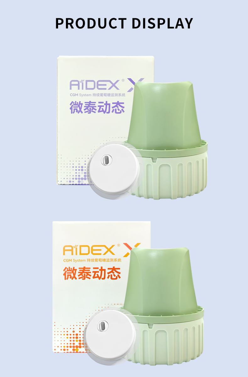 AIDEX2 Dynamic-Blood-Glucometer-CGM-Sensor-Wearable-Continuous-Blood ...