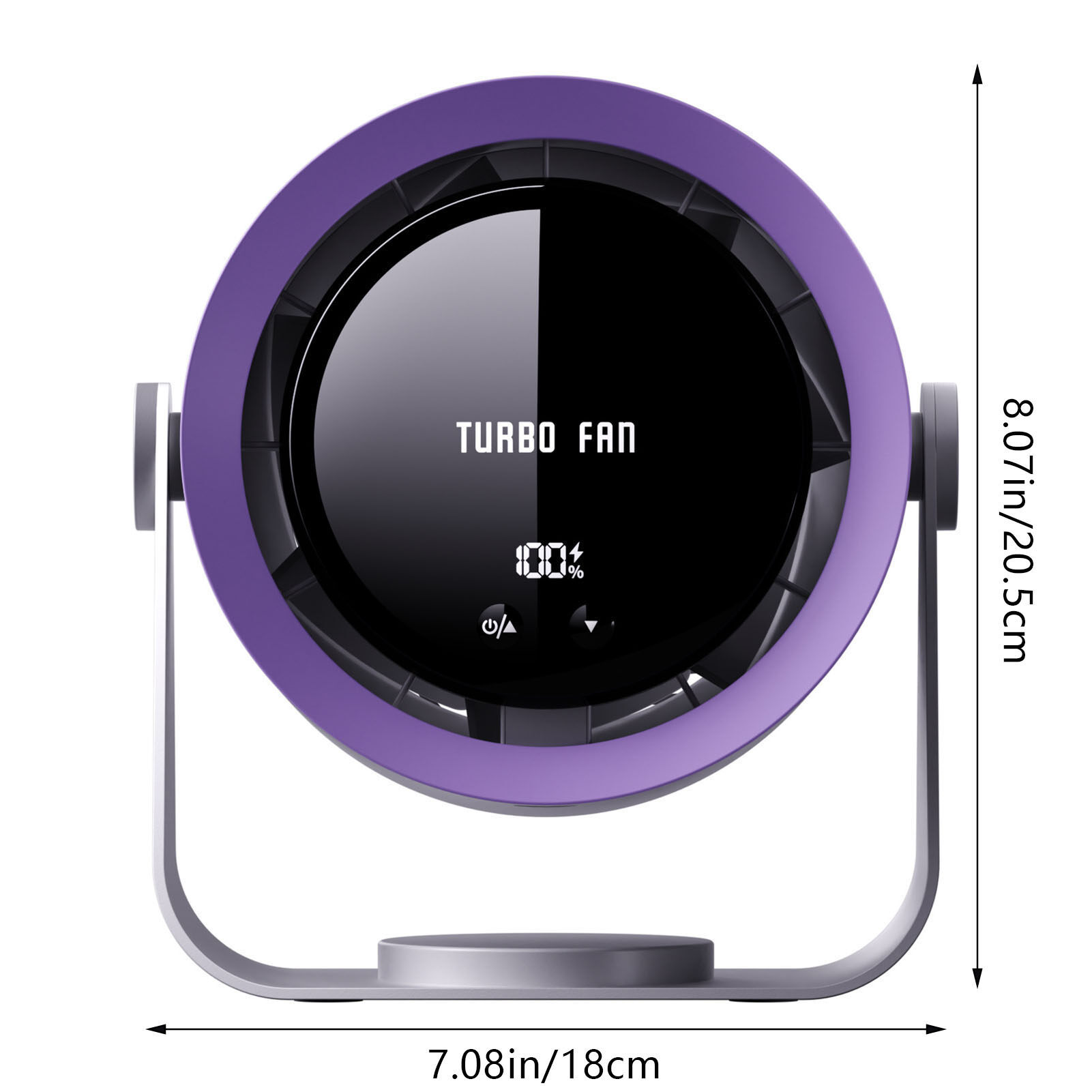 【Malaysia Ready Stock】 Wireless Portable Fan - Air Circulation Fan (7 ...