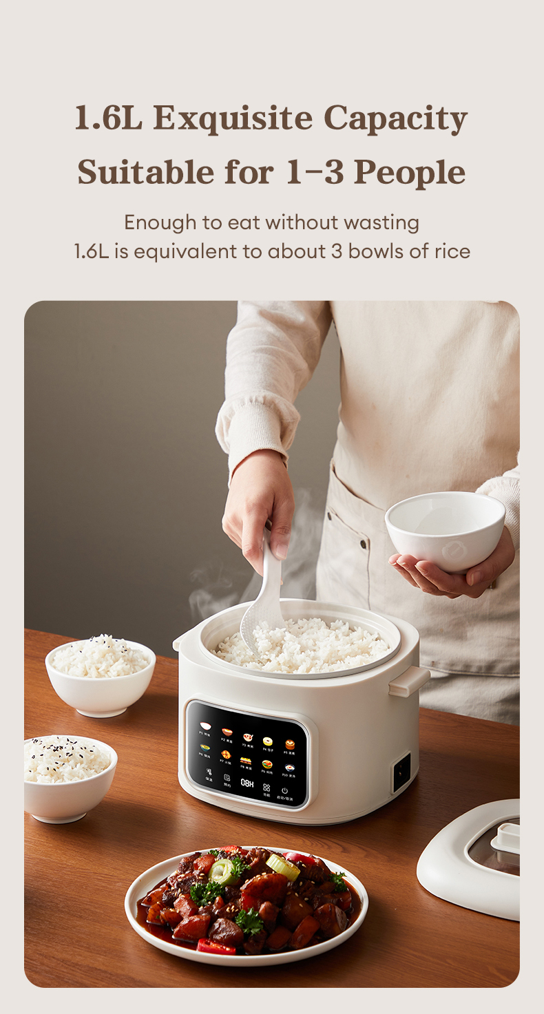 Rice Cooker 2L Household Multi-functional Rice Cooker Dormitory Small ...