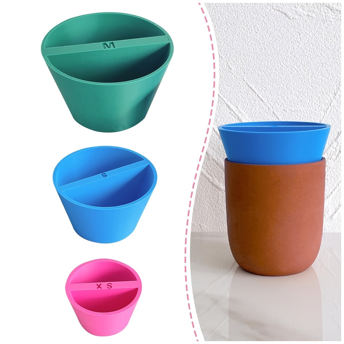 3pcs Pottery Rim Shaping Tool Set - Multiple Sizes, 3D Printed Ceramic ...