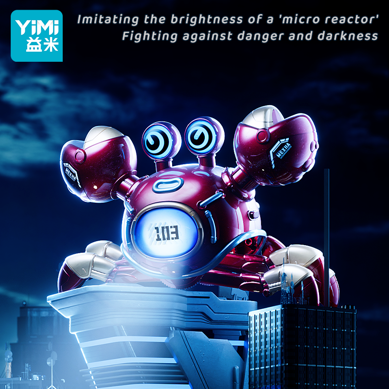 YIMI Kids Crawl Toy Remote Control Crab Electric Remote Control Sensing ...
