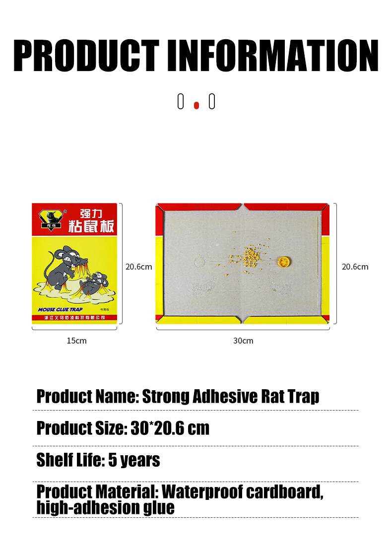 No rats in the house Super gam tikus Mouse Trap 10 pcs/box Free mouse ...