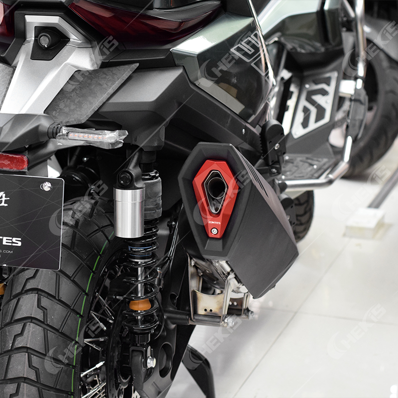 Chekis modified exhaust pipe tail cover tail aluminum alloy decorative ...