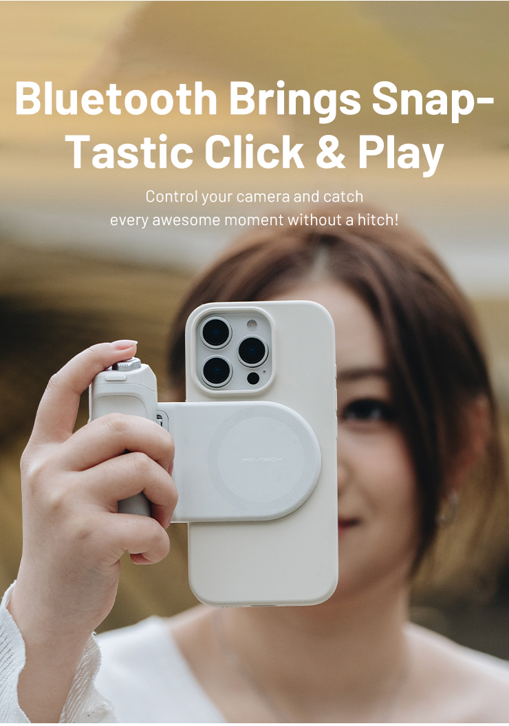 PGYTECH MagCam Phone Grip --- 3-in-1 Mobile Phone Grip with MagSafe ...