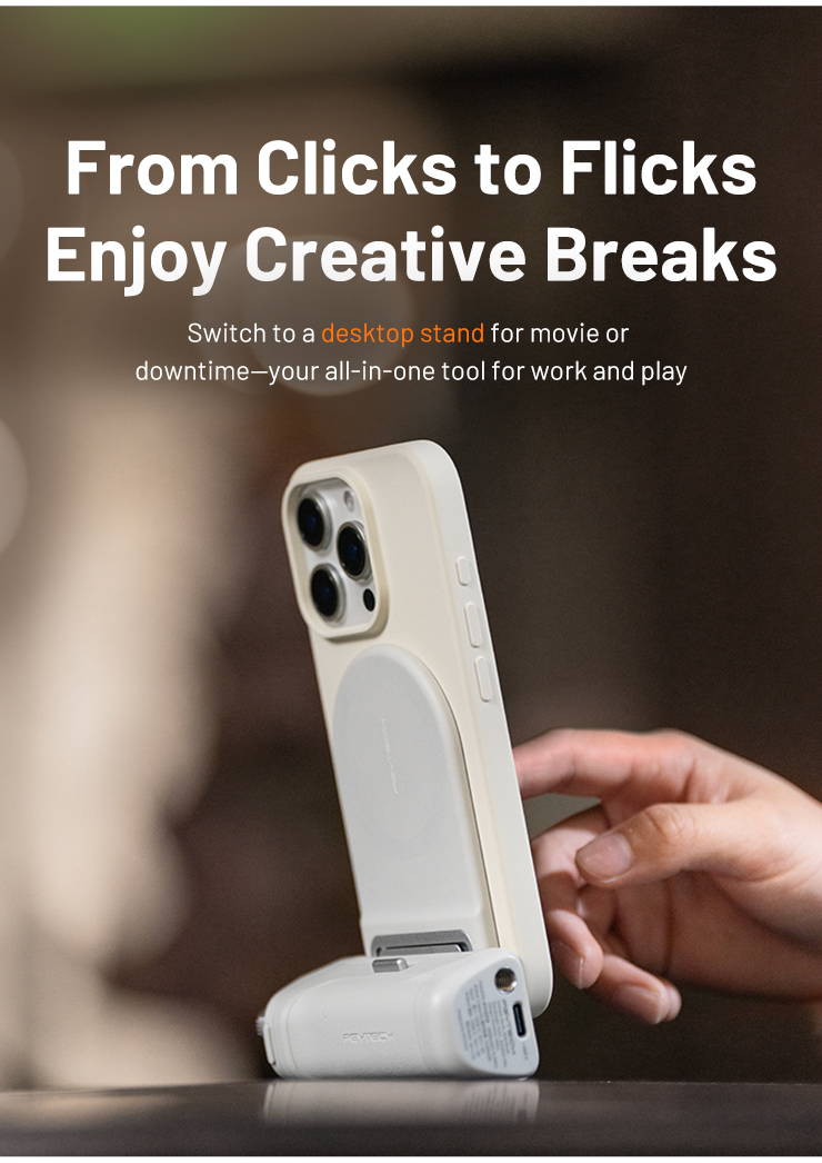 PGYTECH MagCam Phone Grip --- 3-in-1 Mobile Phone Grip with MagSafe ...