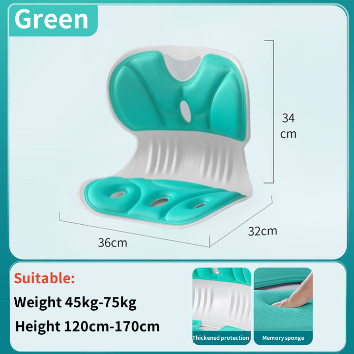 【MY 24h Ship】Waist Support Cushion Floor Chair Prevent Hunchback ...