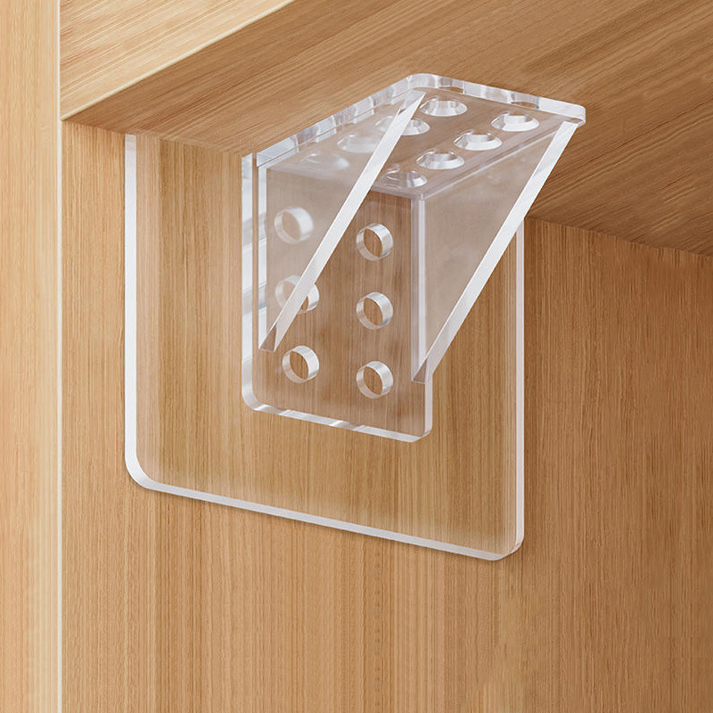 Strong Self Adhesive Bracket Hook Seamless Nail Free Wall Bracket Layer ...