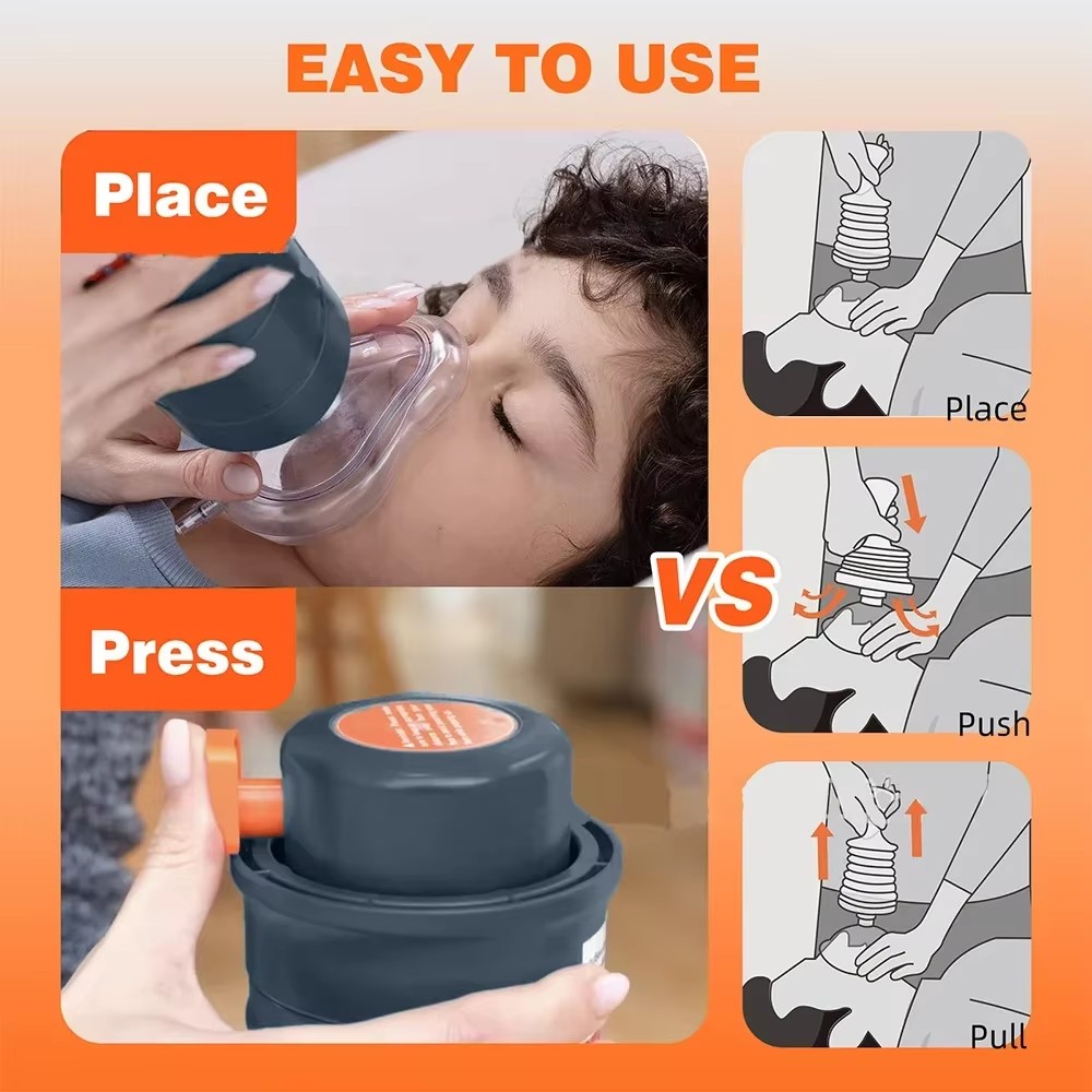 First Aid Anti Choking Rescue Device Heimlich Adults Children Kids ...