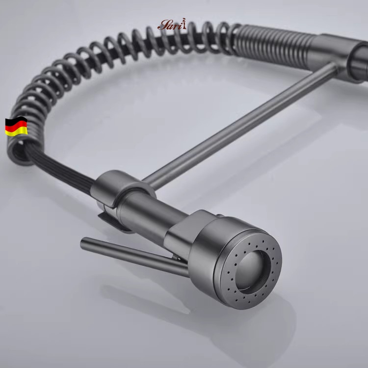 German SARI multifunctional stainless steel spring faucet 360° rotating ...
