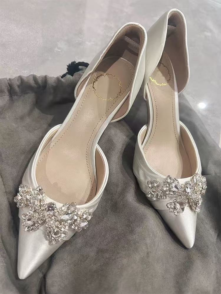 SWEETC Kasut raya perempuan Raya 2025 kasut tinggi Shoes for Women ...