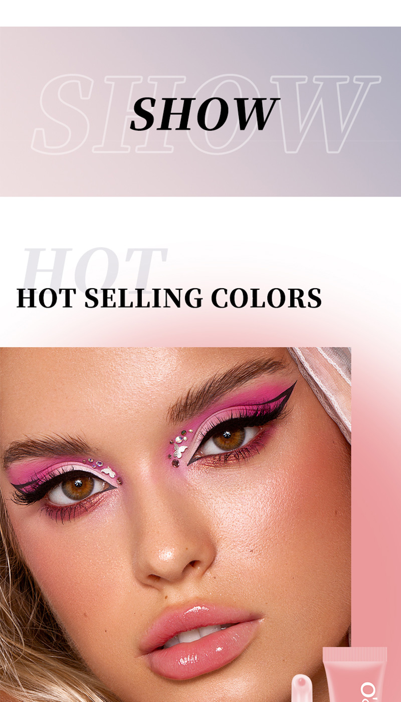 OCHEAL Water Light Dudu Lipstick Mirror Liquid Lip Gloss Lip Gloss Rich ...