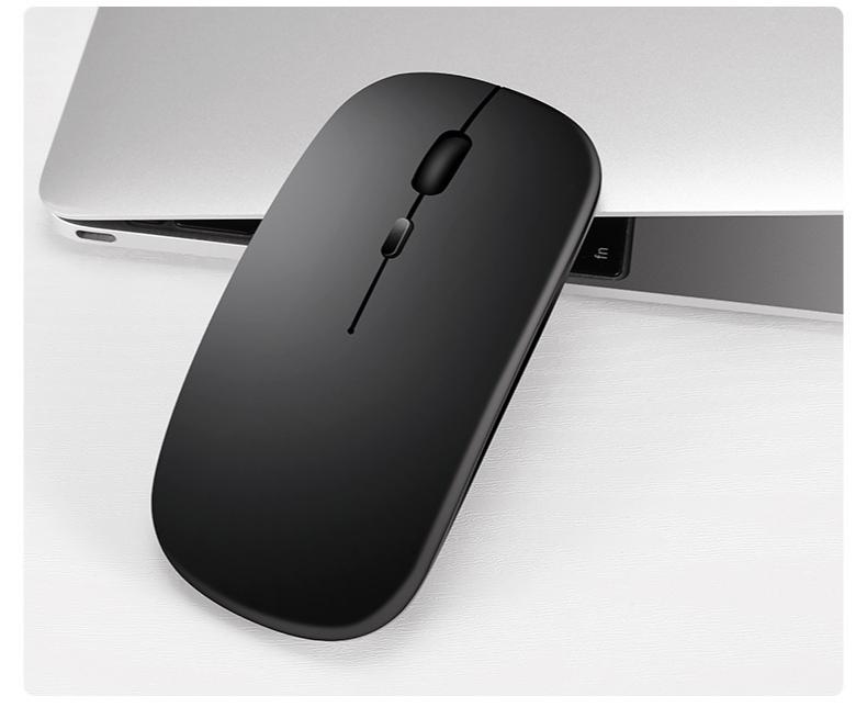 Bluetooth Wireless Mouse for Office Laptop PC with USB Rechargeable ...