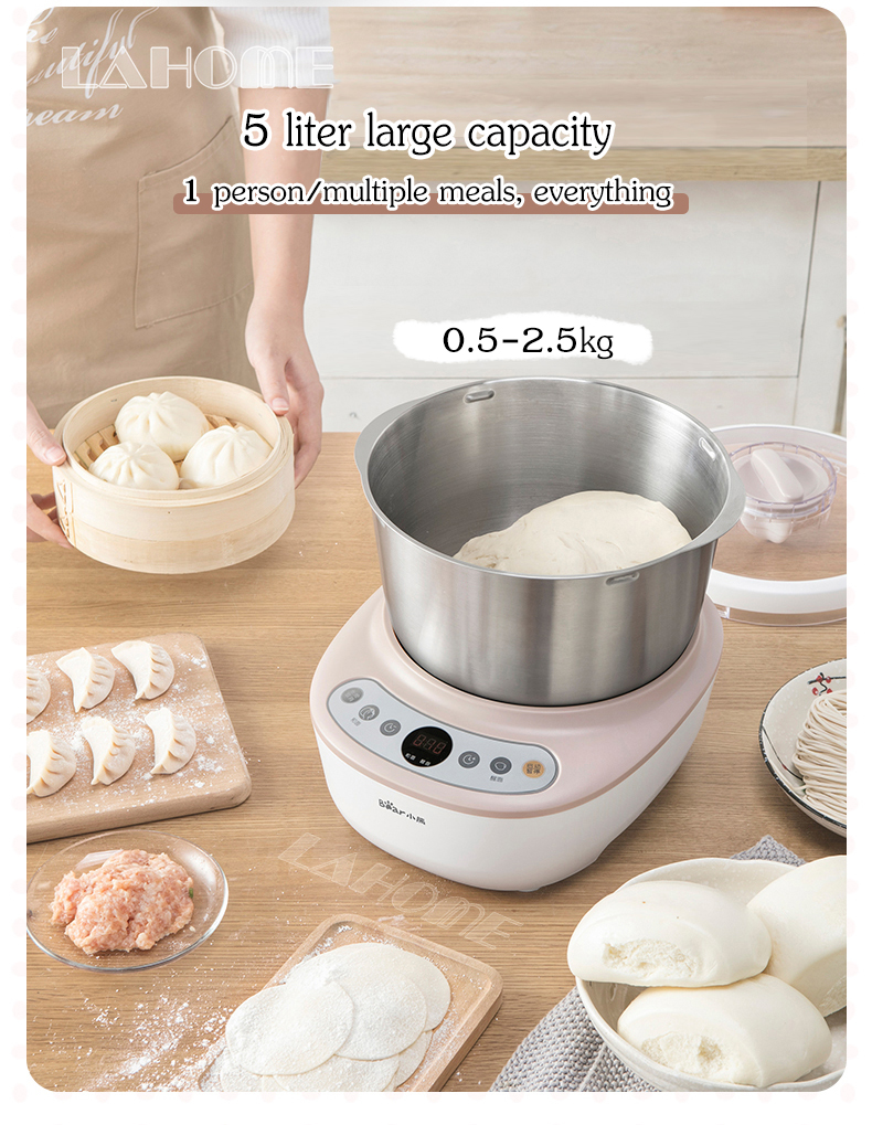 Bear Dough Mixer Machine HMJ dough kneader mixer Electric Mixer stand ...