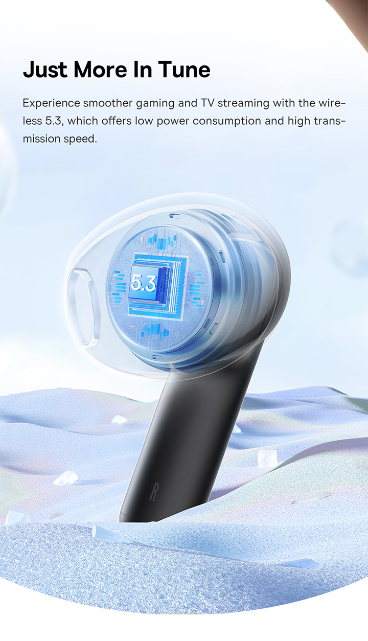 Baseus Bowie E12 TWS Earphones Dual Channel Low Latency Gaming Large ...