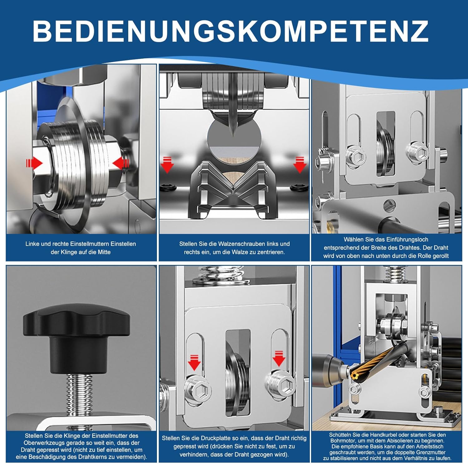 Original Drill-Powered Wire Stripper Machine Manual Wire Stripping Made ...