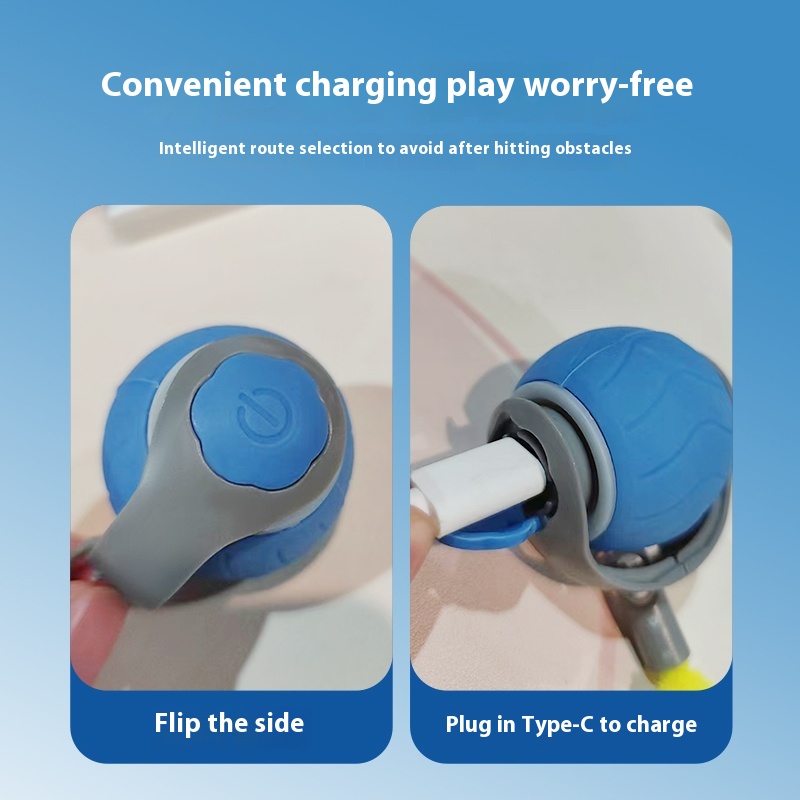 New Pet Smart Rolling Ball Interactive Toy for Cats and Dogs ...