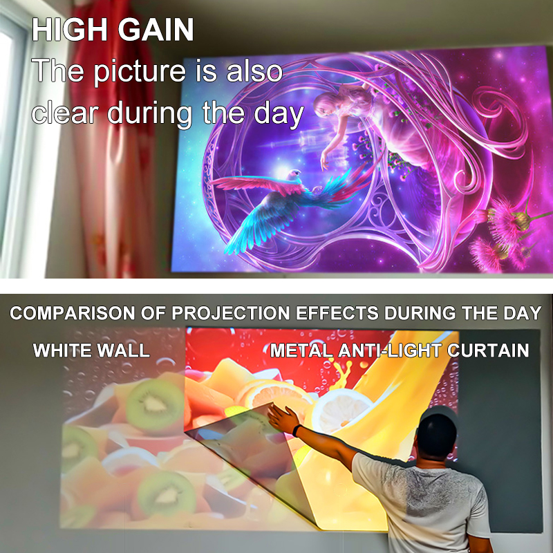 Mini Ultra Short Throw Projector HY330 Portable 4K Projector Automatic ...
