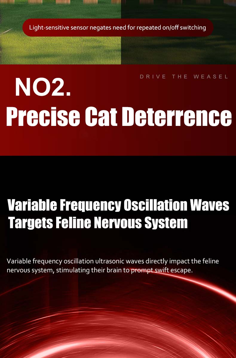 【In stock AI Smart Chip】Ultrasonic Cat Repellent Device Drive away ...