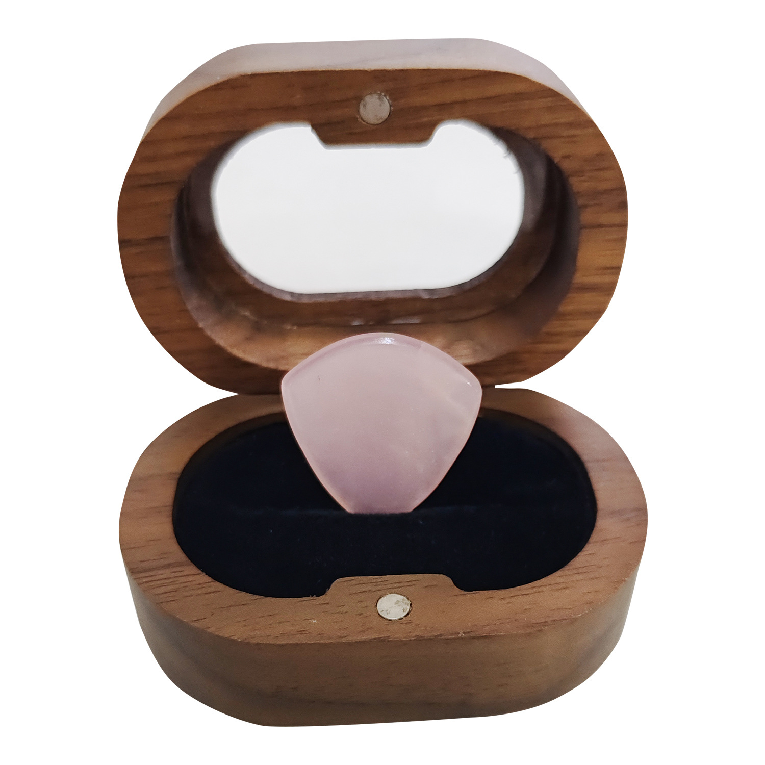 Resin Guitar Pick Wooden Pick Storage Box Guitar Gift Pick Collection ...