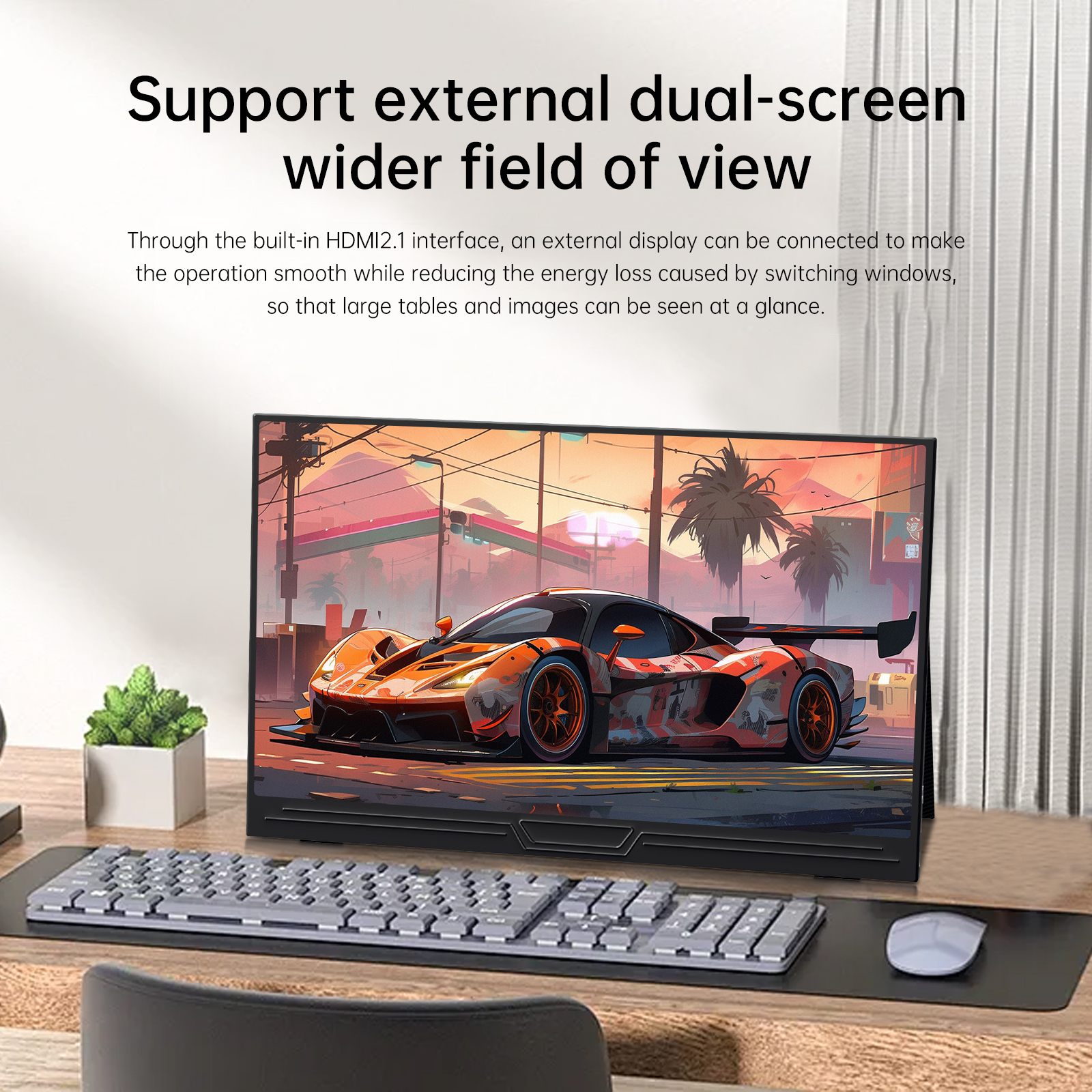 15.6 inch portable monitor/IPS with touch 1920*1080p/gaming office ...