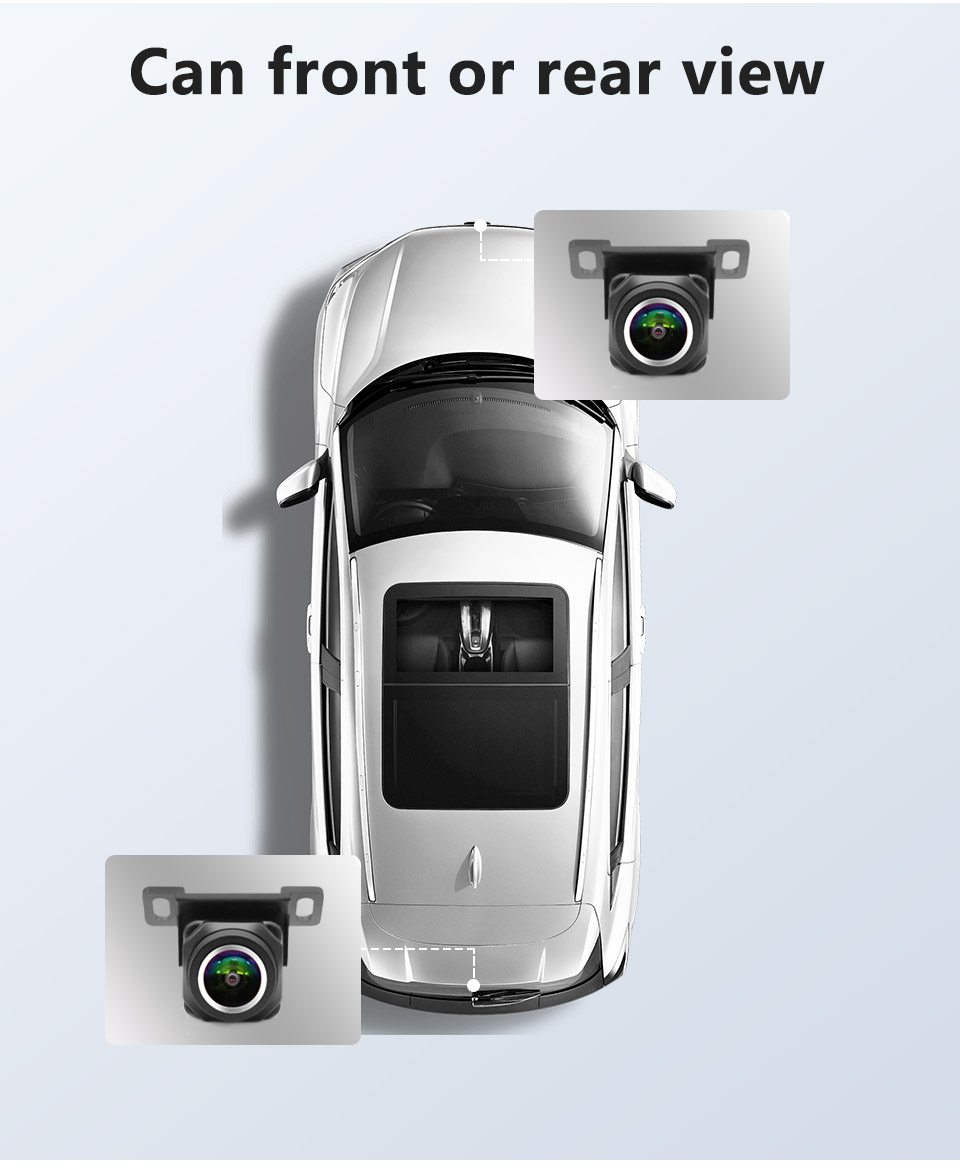 Smartour AHD 1080P Car Rear View Camera HD Night Vision Reversing ...