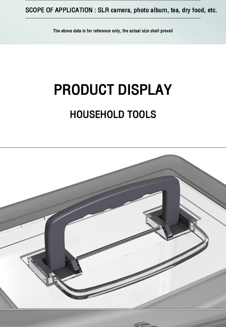 dry box storage box camera drybox Digital hygrometer Silica Gel ...