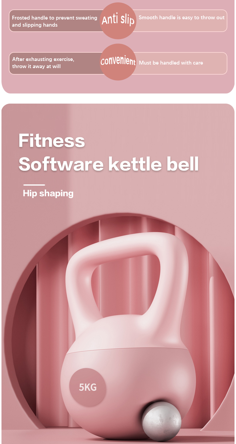 2.5KG/4KG/6KG/8KG/10KG Soft Kettlebell Set Gym Equipment Weights ...