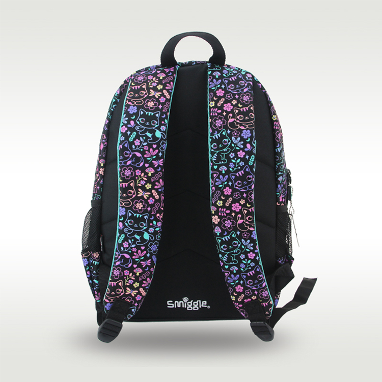 Australian original smiggle school bag girls children's backpack Black ...