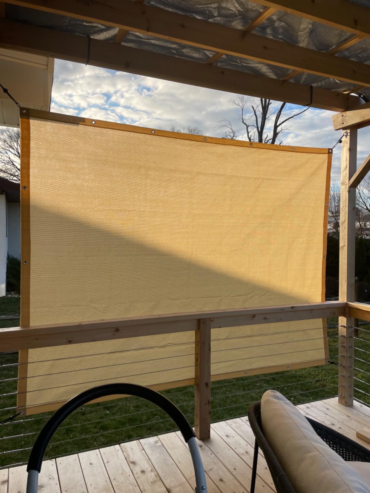 Sun shade Net Succulents shade sail Courtyard sunscreen net Openwork ...