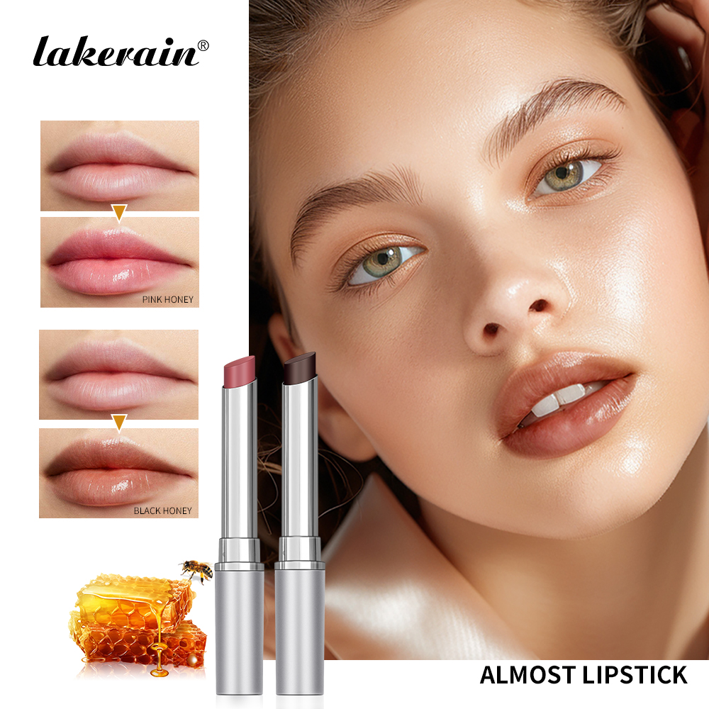 Lakerain Nearly Lipstick Tinted Lip Balm Colorless Honey Lip Balm 1.9g ...