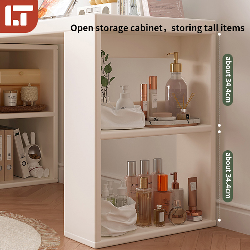 Meja Belajar L Shape Table Study Table Rak Buku Study Table with Book ...