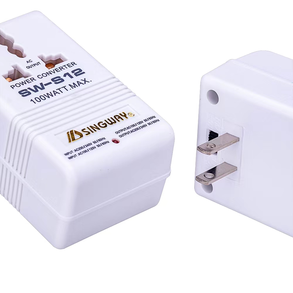 SINGWAY 100W 110V/120V to 220V/240V StepUp&Down Voltage Converter ...