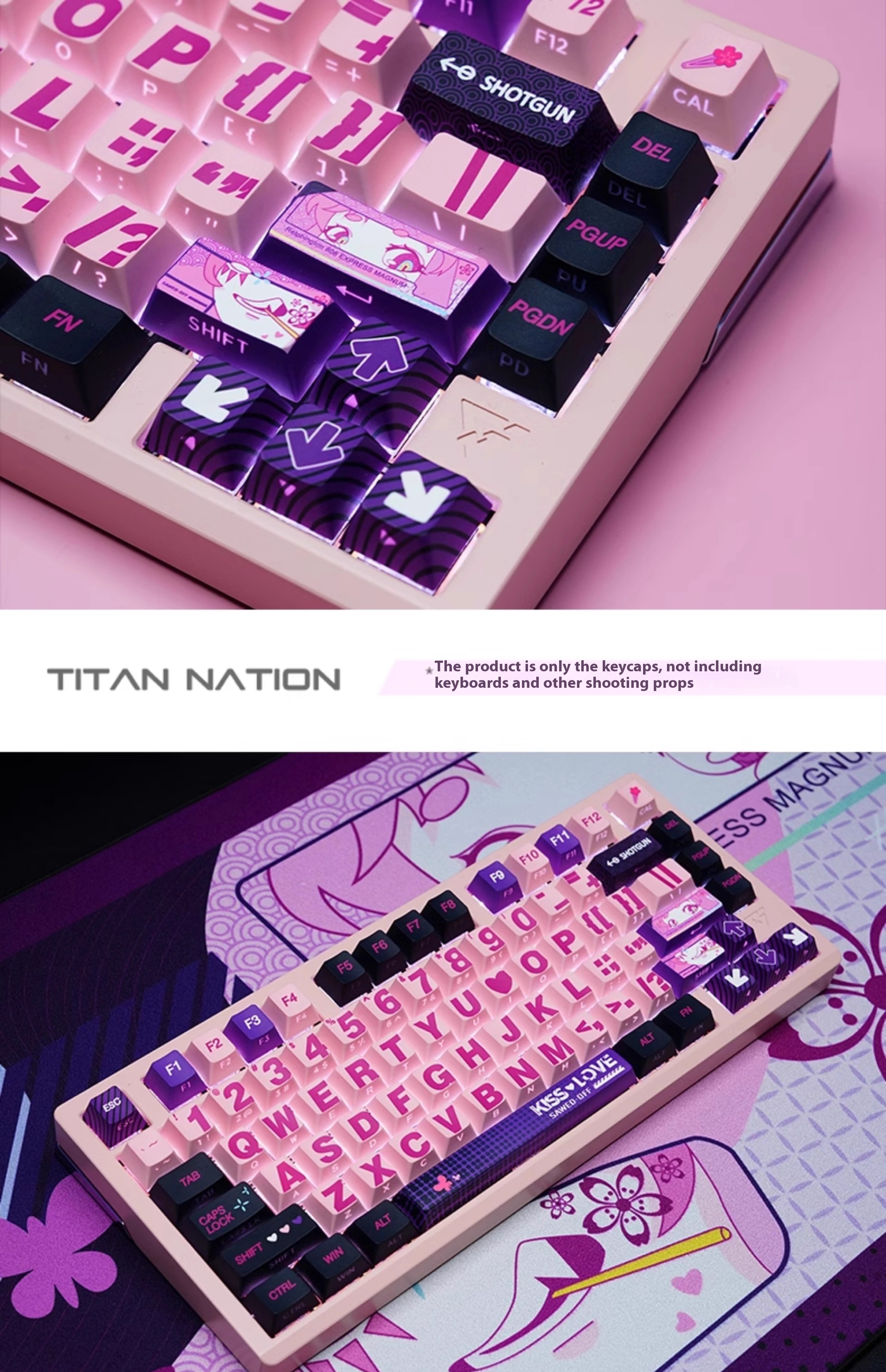 Titan Nation CSGO Theme 148 Key PBT Original Factory Height Full Five ...
