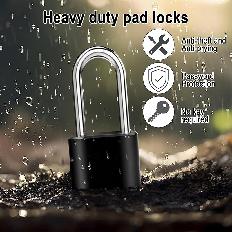 KIPRUN Combination Lock, 4-Digit Heavy Duty Combo Lock, Combination ...