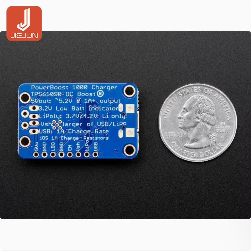 2465 PowerBoost 1000 Charger Rechargeable 5V Lipo USB Boost | Shopee ...