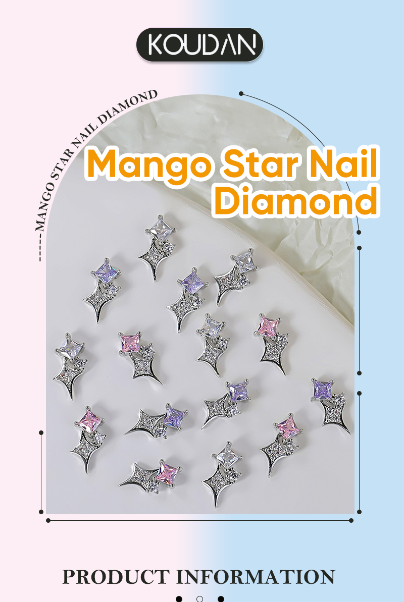 Nail Art Zircon Crystal Diamond Rhinestone Nail Decoration Nail ...