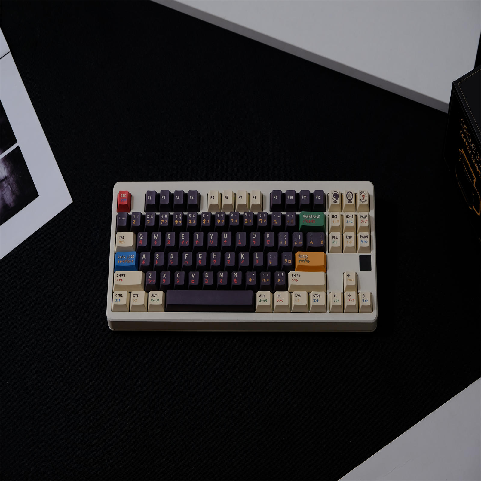 GMK Godzilla Keycap Set 151 Key PBT Keyboard Cap Cherry Profile game ...