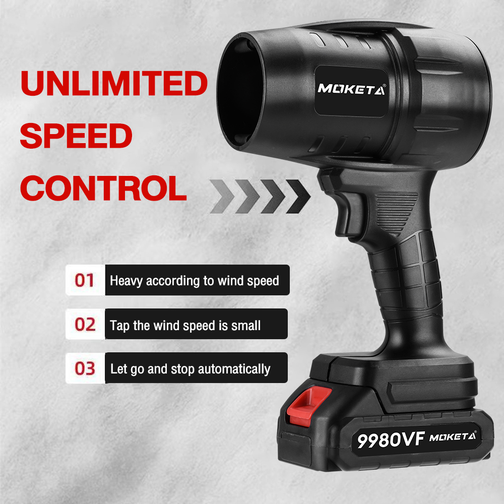 MOKETA 30V Turbostorm Handheld hurricane snow blower Dust blower Water ...