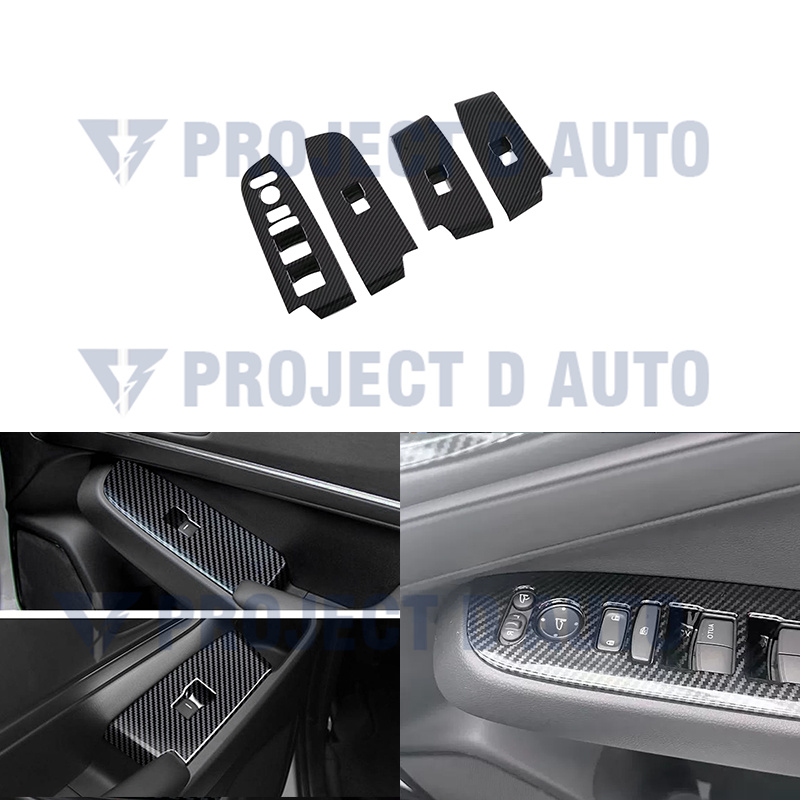 Honda HRV (2022-Present) Carbon Fiber Steering Wheel window Switch ...