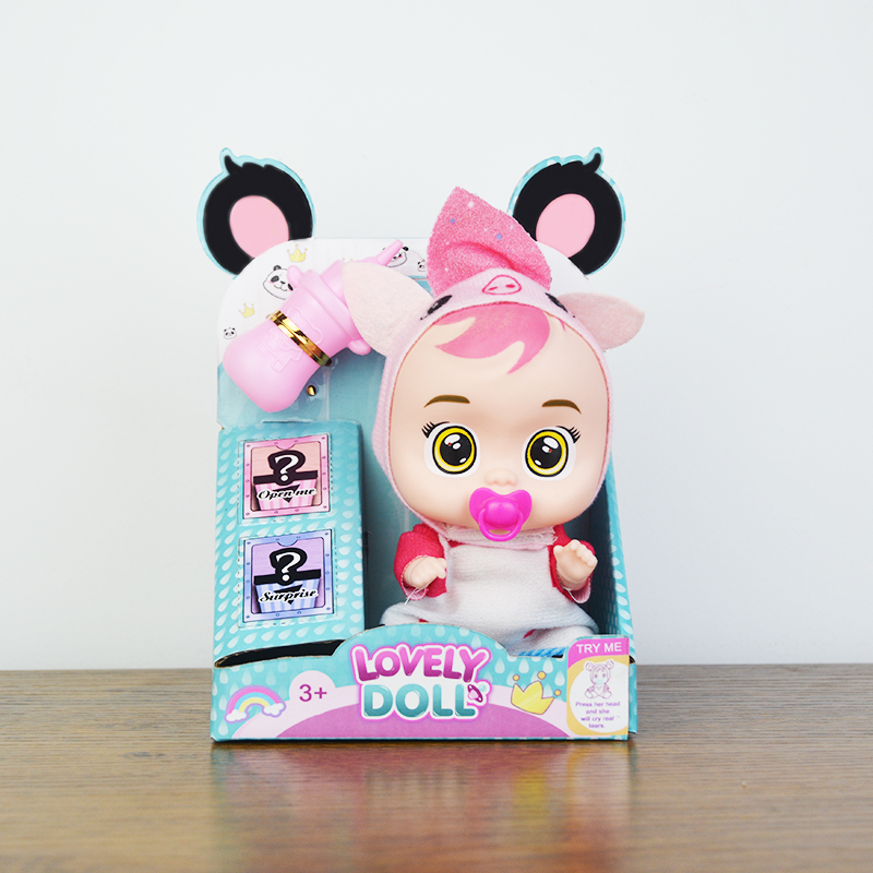 Barbie doll toy, 6-inch mini doll baby with hat, bottle, and pacifier ...